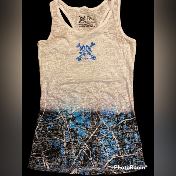 Moon Shine Camo | Tops | Moon Shine Camo Tank Top | Poshmark